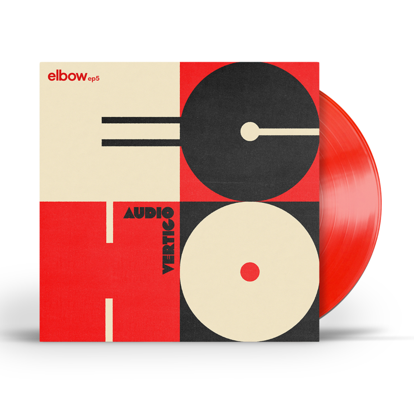 Elbow: Audio Vertigo Echo Elbow EP5 - Limited Edition Red Vinyl EP ...
