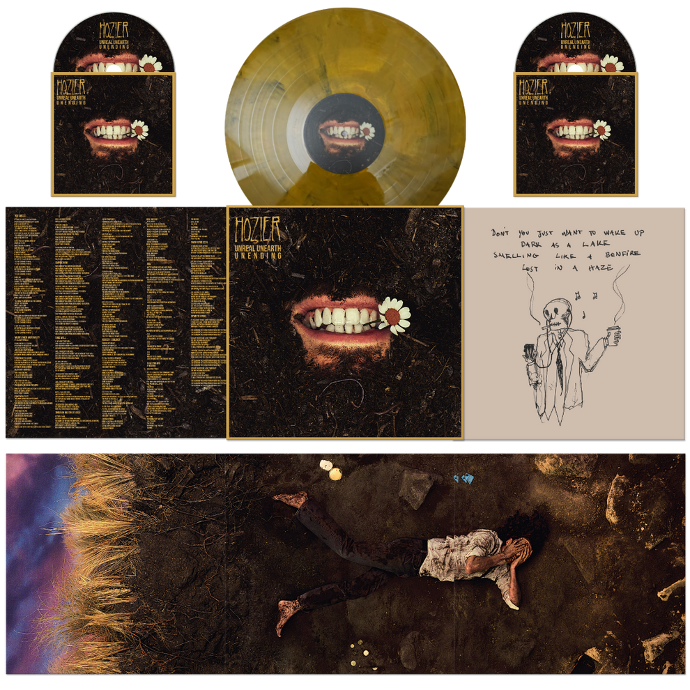 Hozier: Unreal Unearth Unending Companion Edt - Ochre Vinyl EP & 2xCD ...