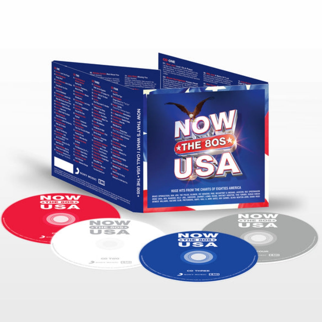 NOW That's What I Call USA: The 80s 4xCD Compilation (NM/NM) – Rubber ...
