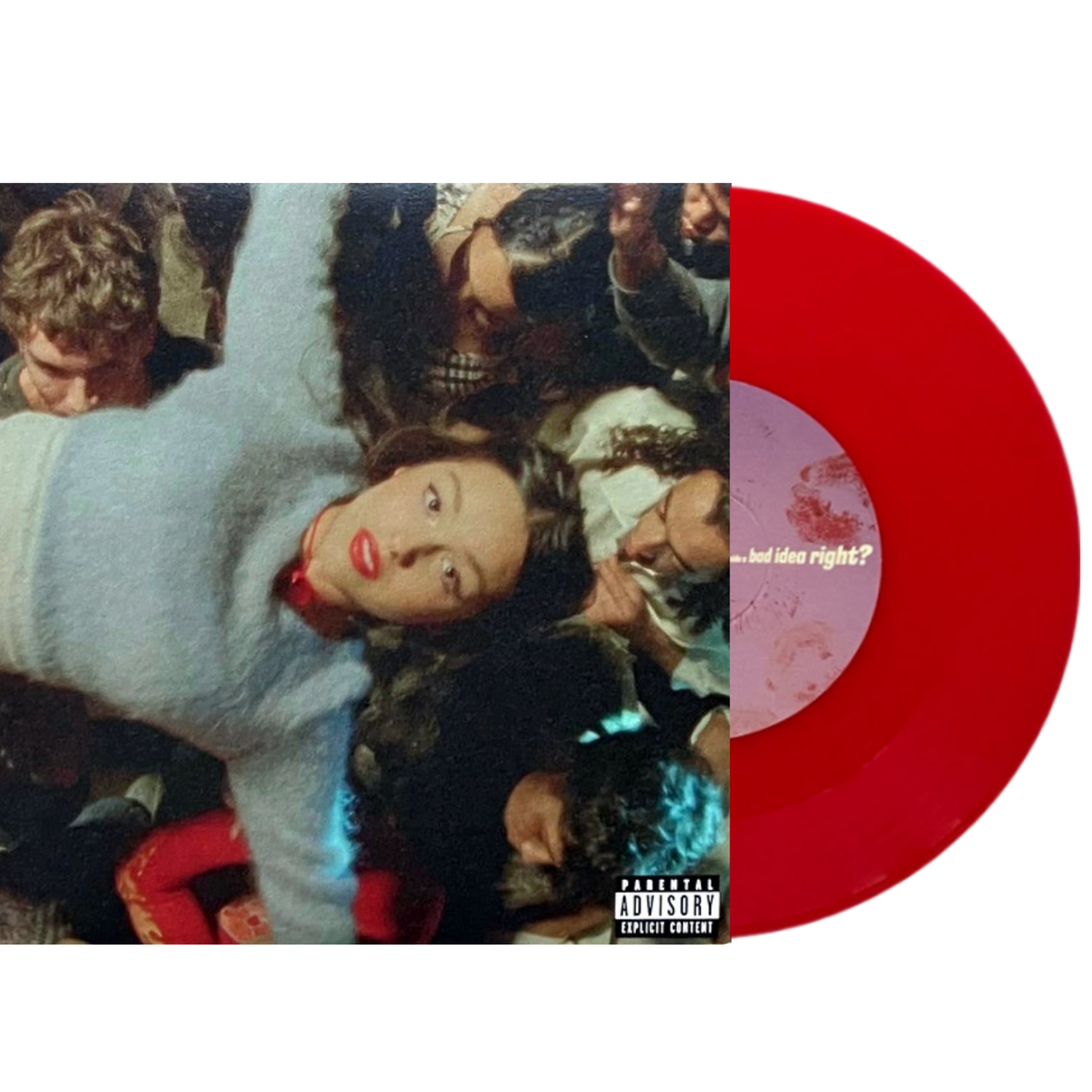 Olivio Rodrigo: Bad Idea Right? Red Vinyl 7" Single inc. Demo Version – Rubber-Duckee