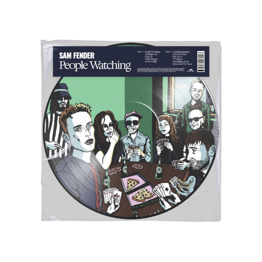 Sam Fender: People Watching - Vinyl Picture Disc with Neal Fox Artwork ...