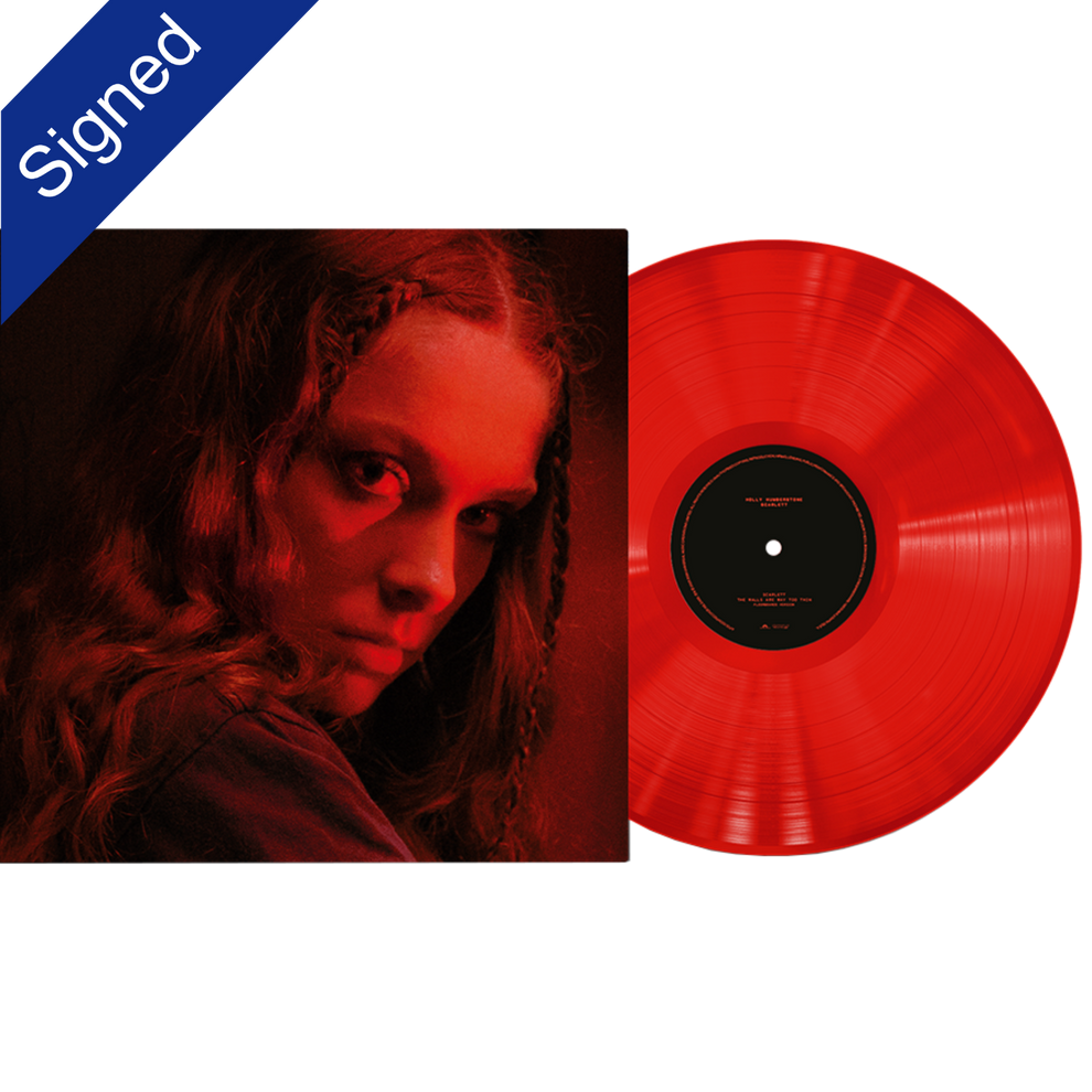 SIGNED Holly Humberstone: Scarlett - Transparent Red Vinyl 10" EP ...