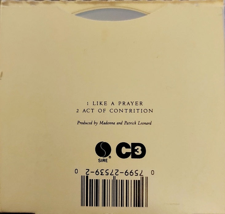 Madonna Like A Prayer US Mini CD Single at Rubber Duckee Music – Rubber ...